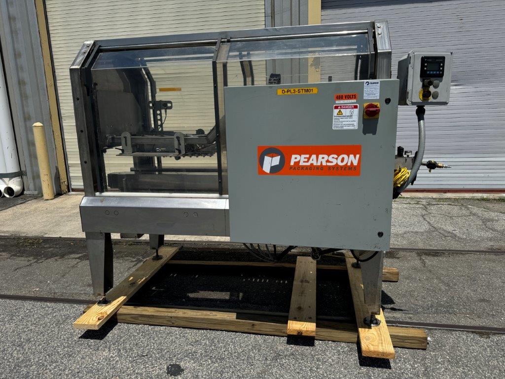 Pearson CS40 Automatic Case Sealer (Stainless Steel) - North Star Packaging