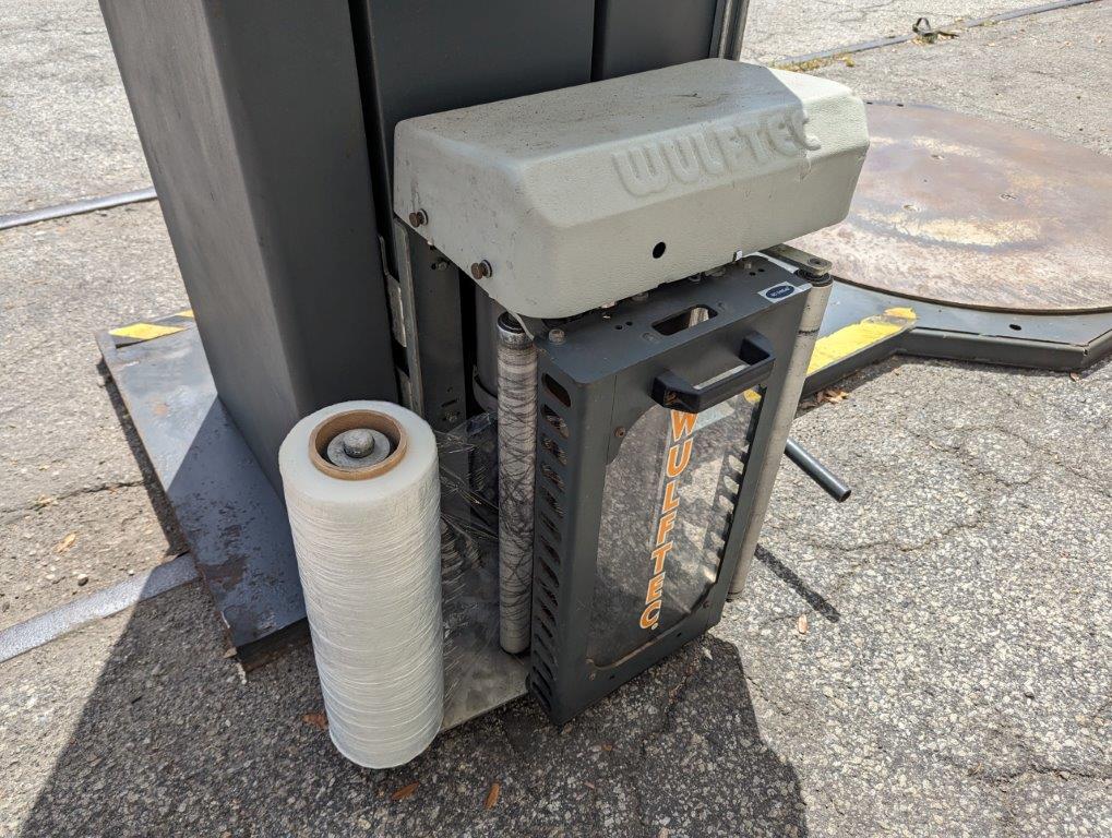 Wulftec Semi-Automatic Stretch Wrapper - North Star Packaging